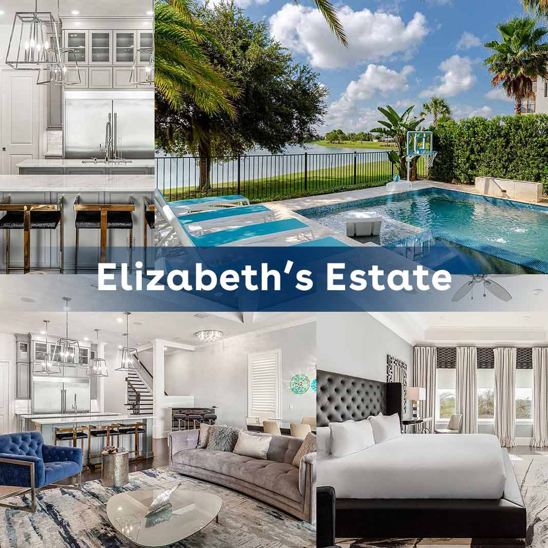 Elizabeth's Estate 6 Bedroom Home Rental At Reunion Resort
