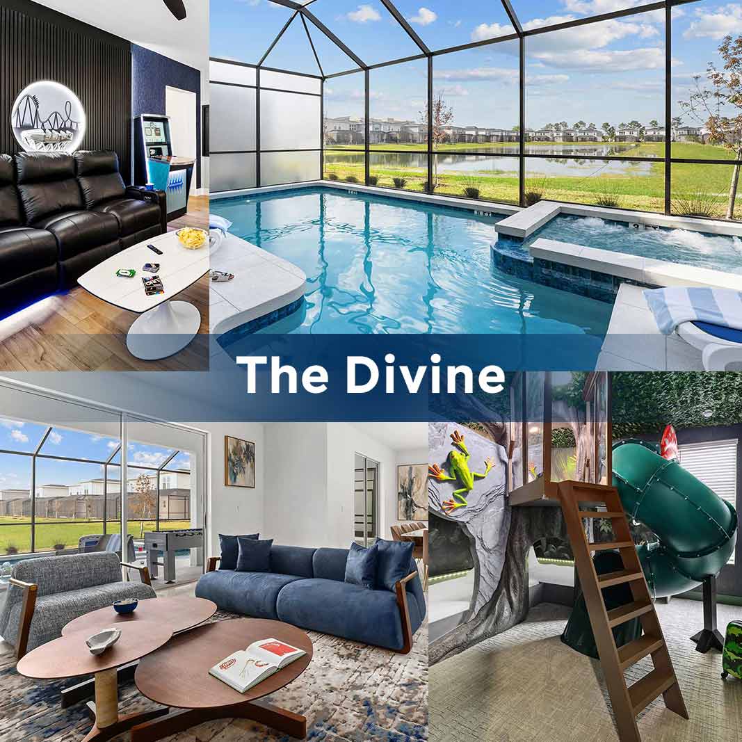 The Sublime 7 Bedroom Villa Orlando Rental