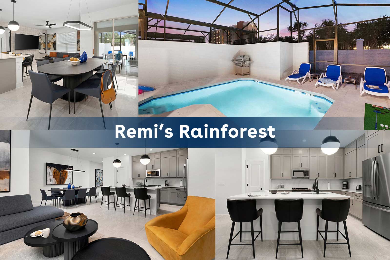 Remi's Rainforest 4 Bedroom Townhome Orlando Rental