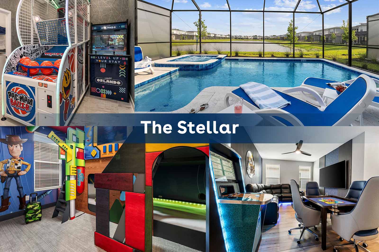 The Stellar 7 Bedroom Villa Orlando Rental