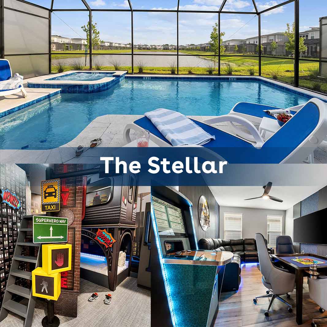 The Stellar 7 Bedroom Villa Orlando Rental