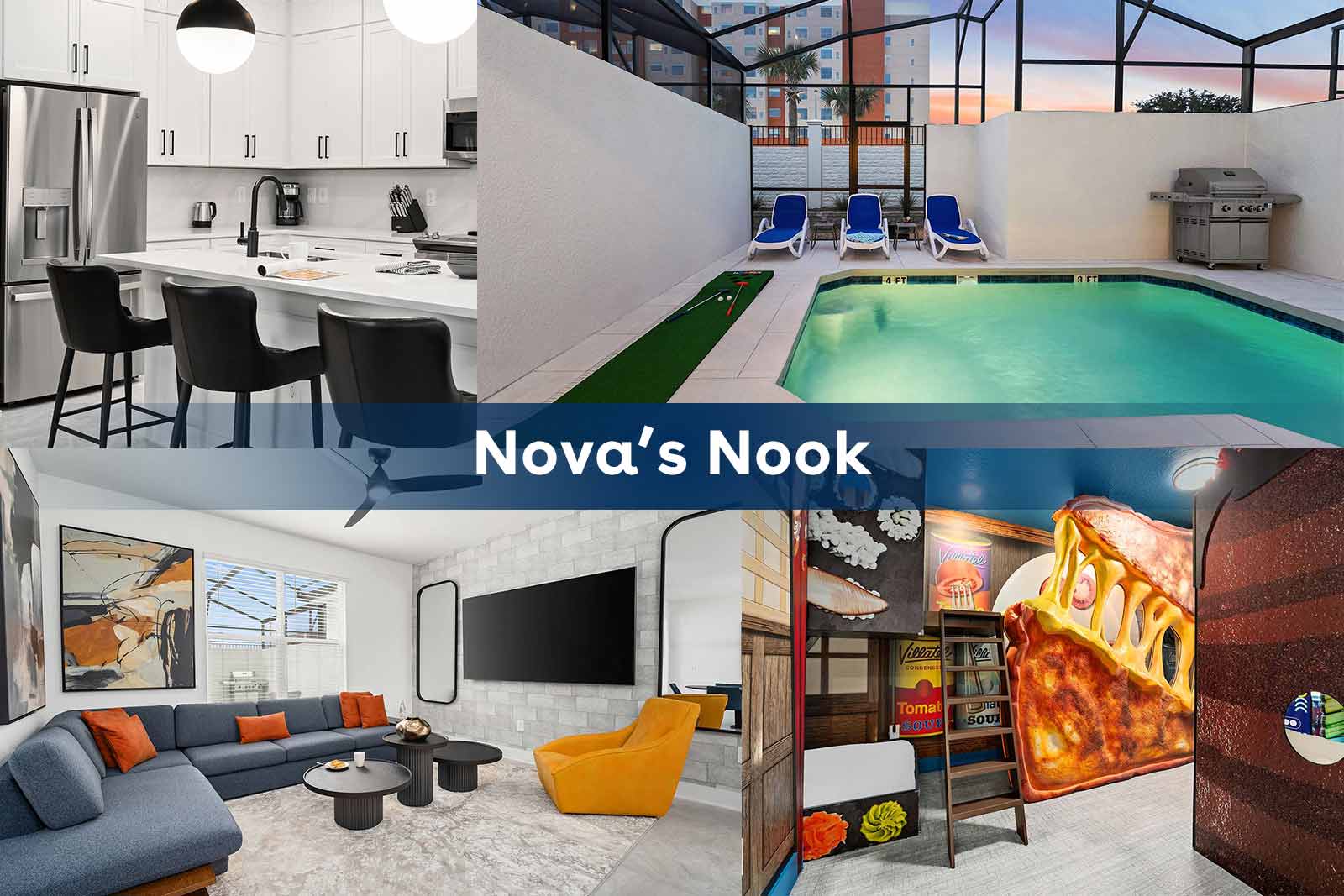 Nova's Nook 4 Bedroom Townhome Orlando Rental