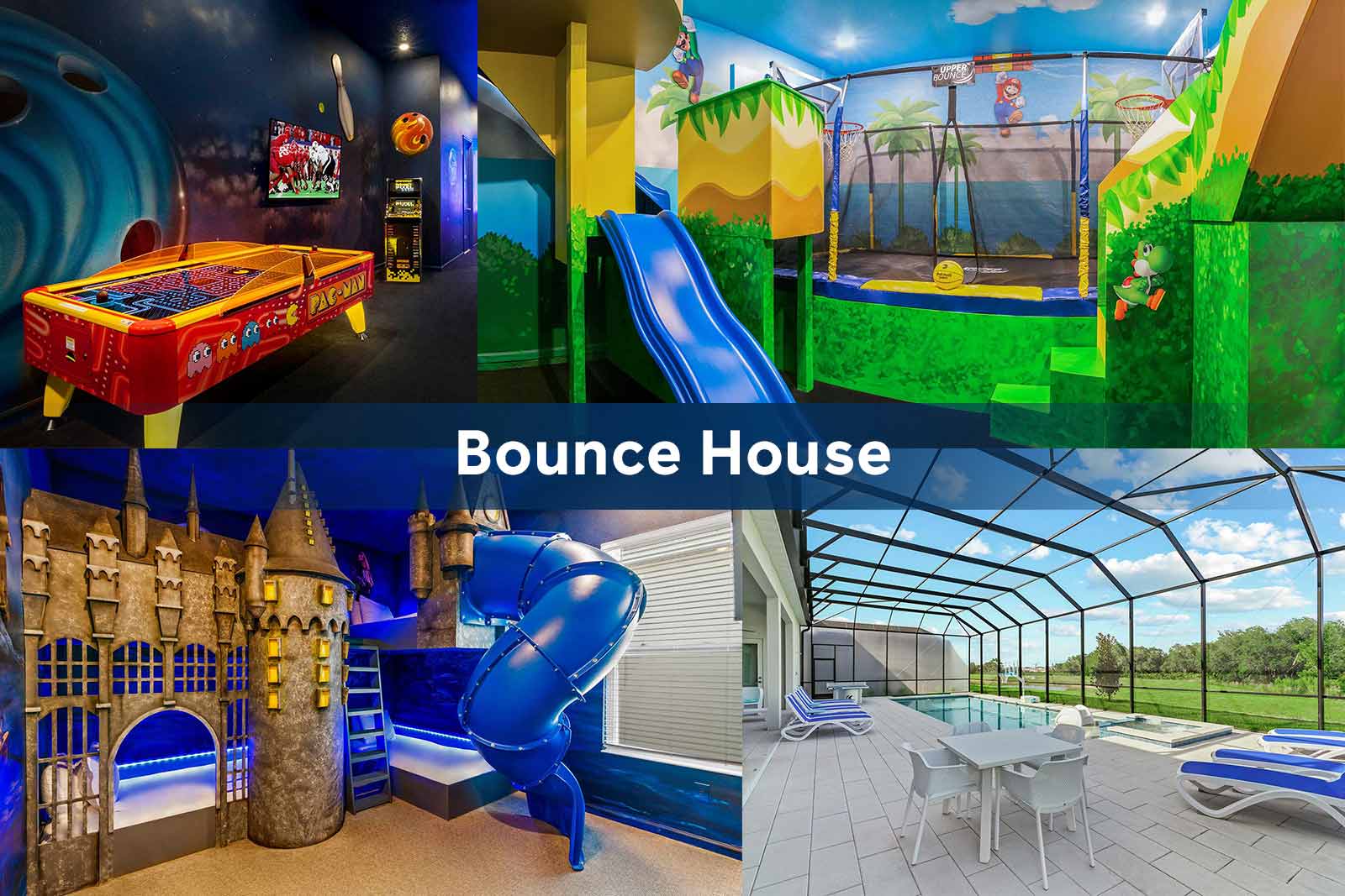 Bounce House 11 Bedroom Vacation Rental In The Village At Solterra Resort
