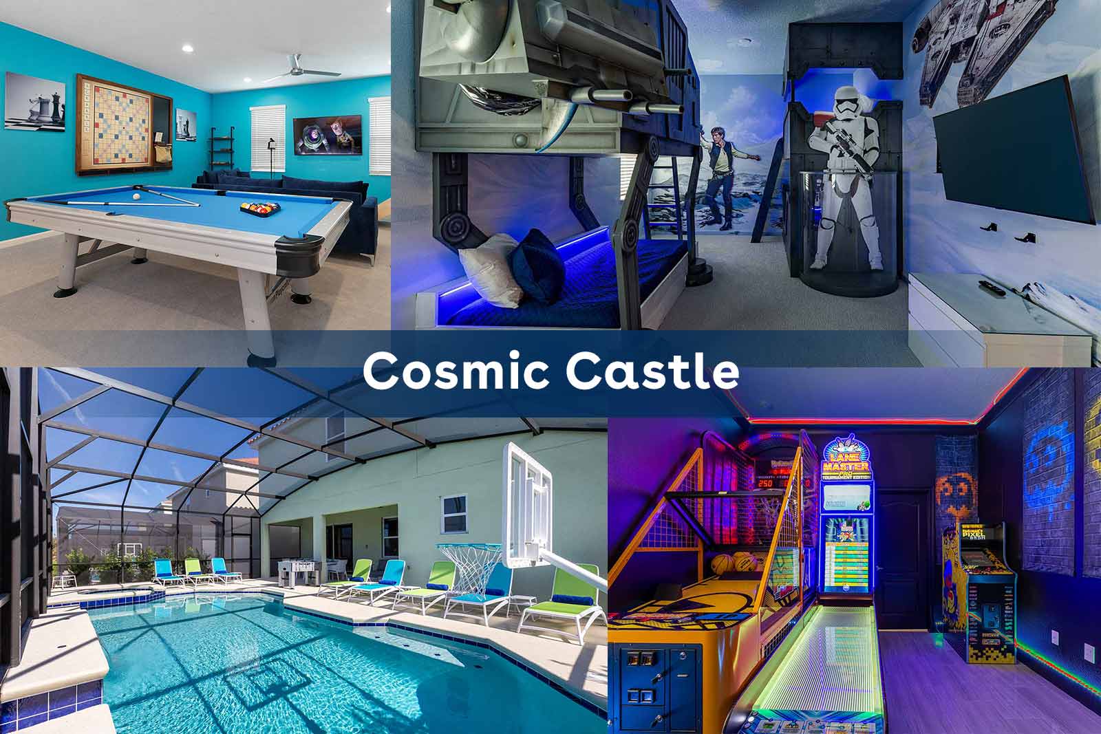 Cosmic Castle 10 Bedroom Vacation Rental At Solterra Resort
