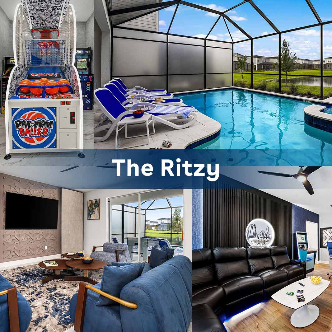 The Ritzy 7 Bedroom Villa Orlando Rental